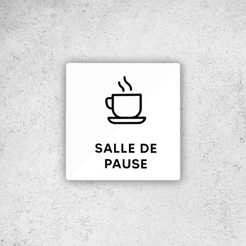Acheter Plaque de porte Salle de Pause - decoho.com