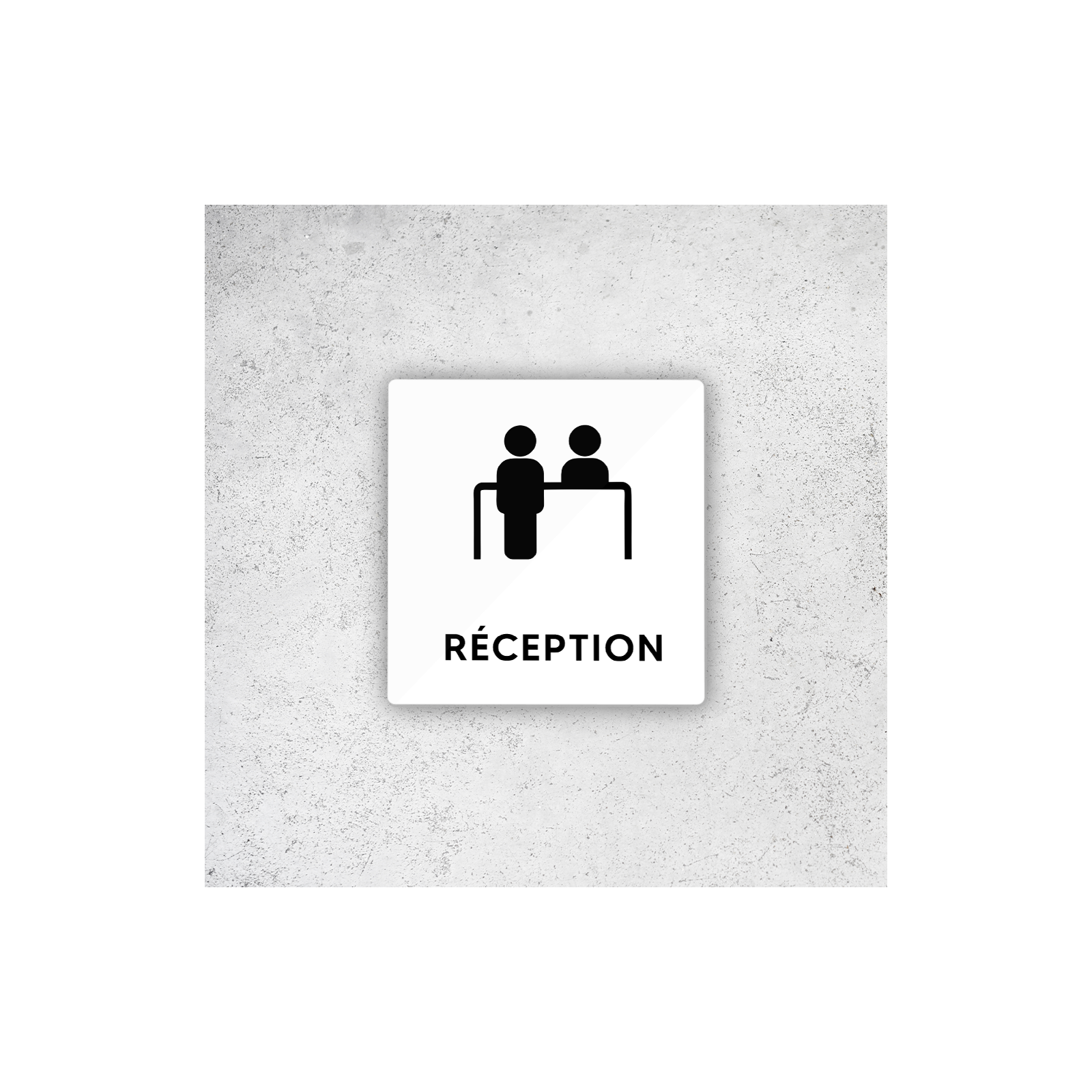 Acheter Pictogramme panneau signalétique Réception - decoho.com