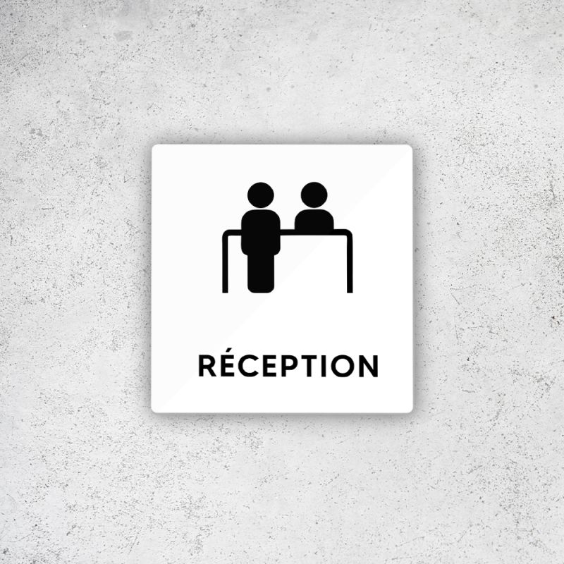 Acheter Pictogramme panneau signalétique Réception - decoho.com