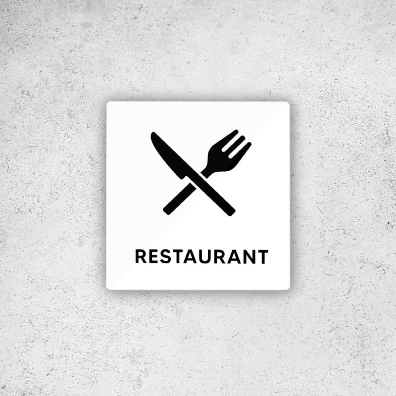 Acheter Pictogramme panneau restaurant - decoho.com