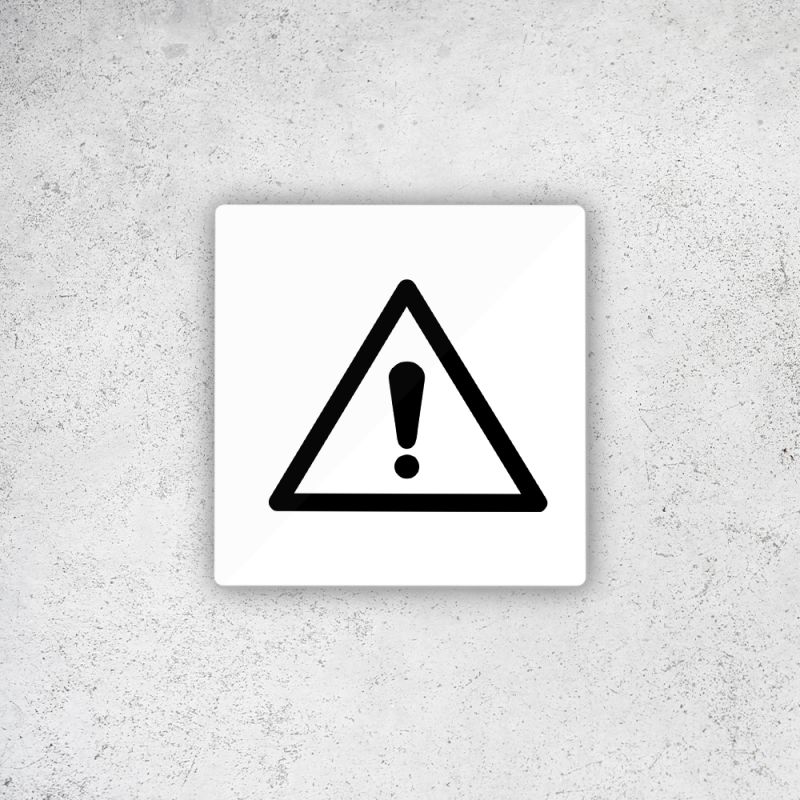 Acheter Pictogramme panneau signalétique Attention - decoho.com