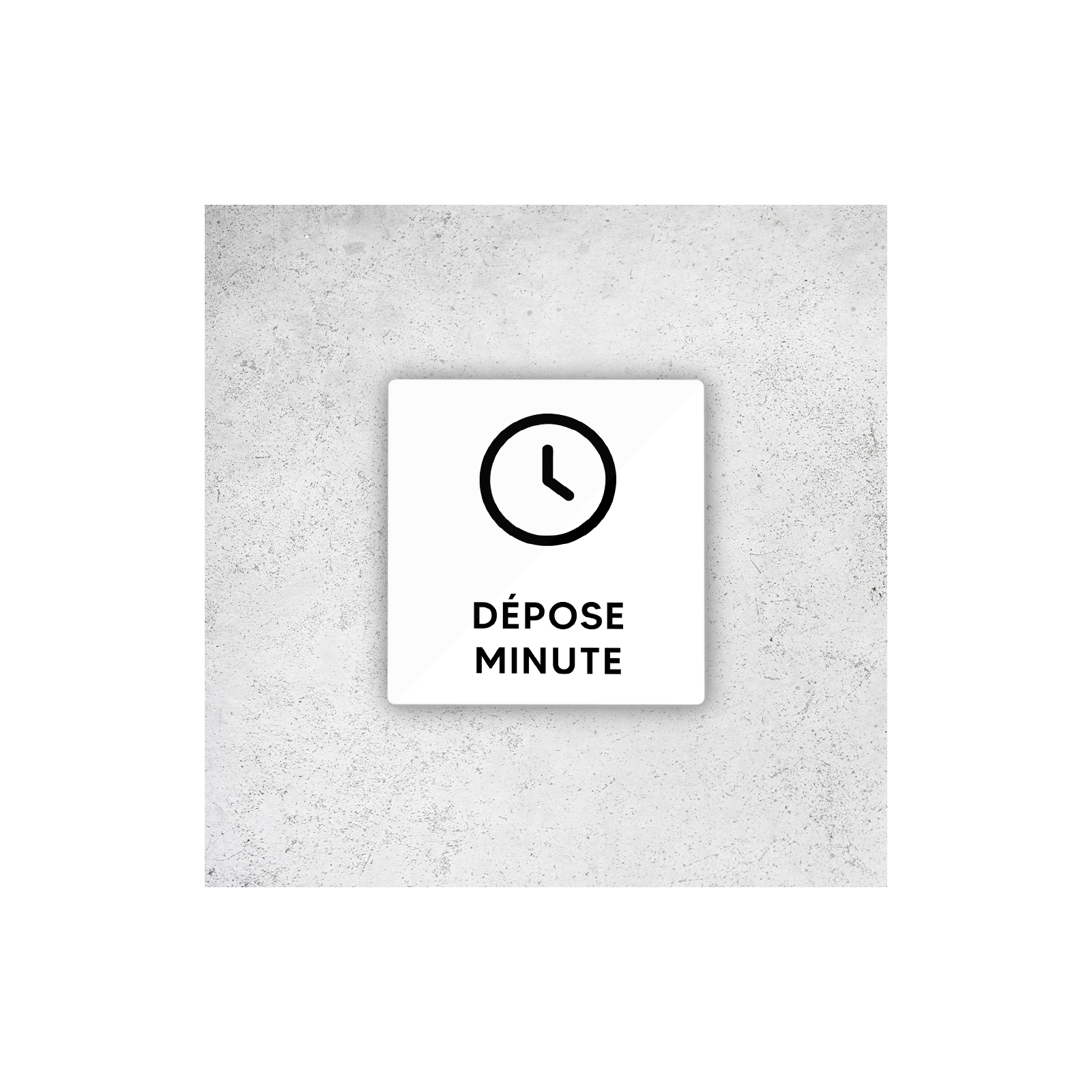 Acheter Pictogramme Dépose Minute PMMA - decoho.com