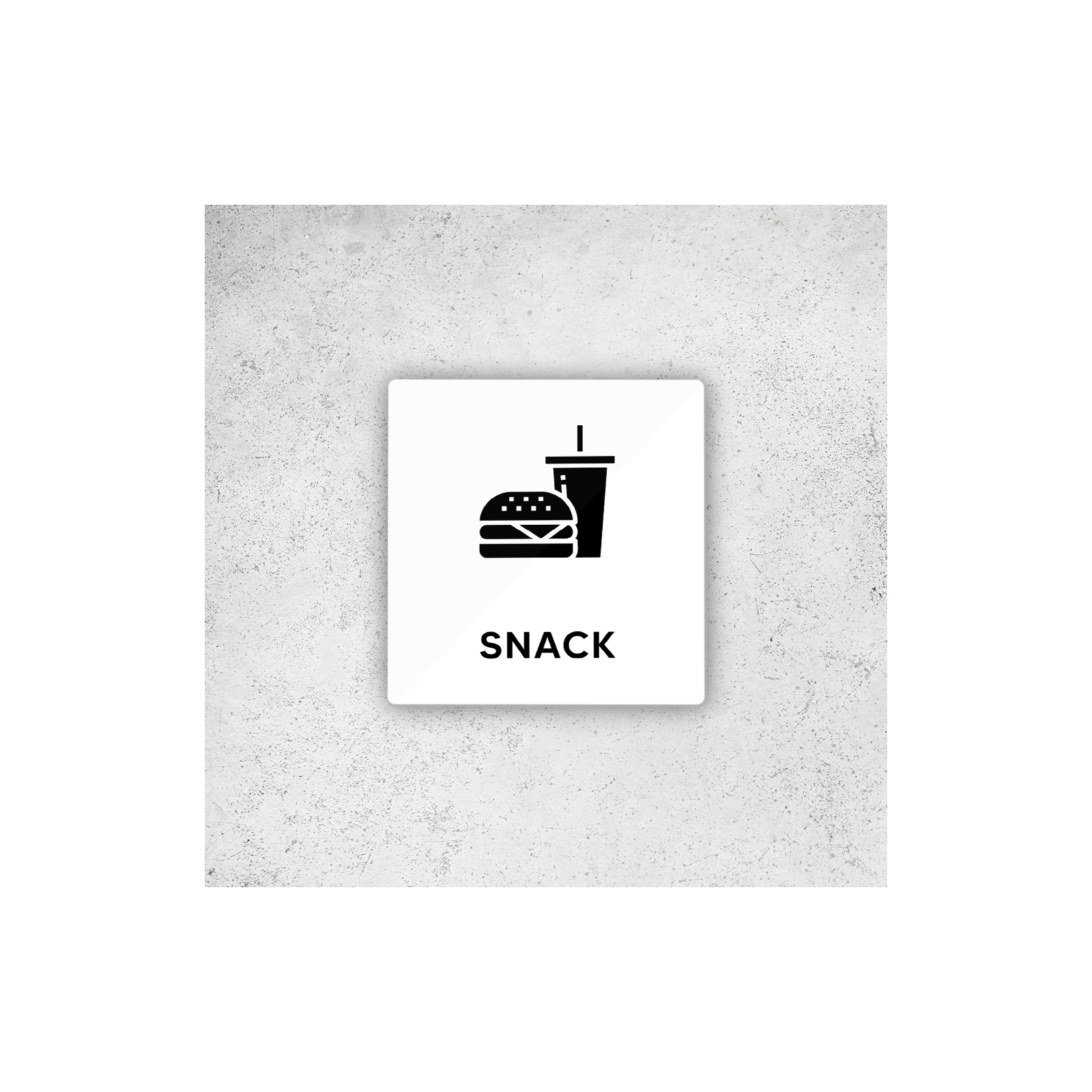 Acheter Pictogramme Snack PMMA - decoho.com