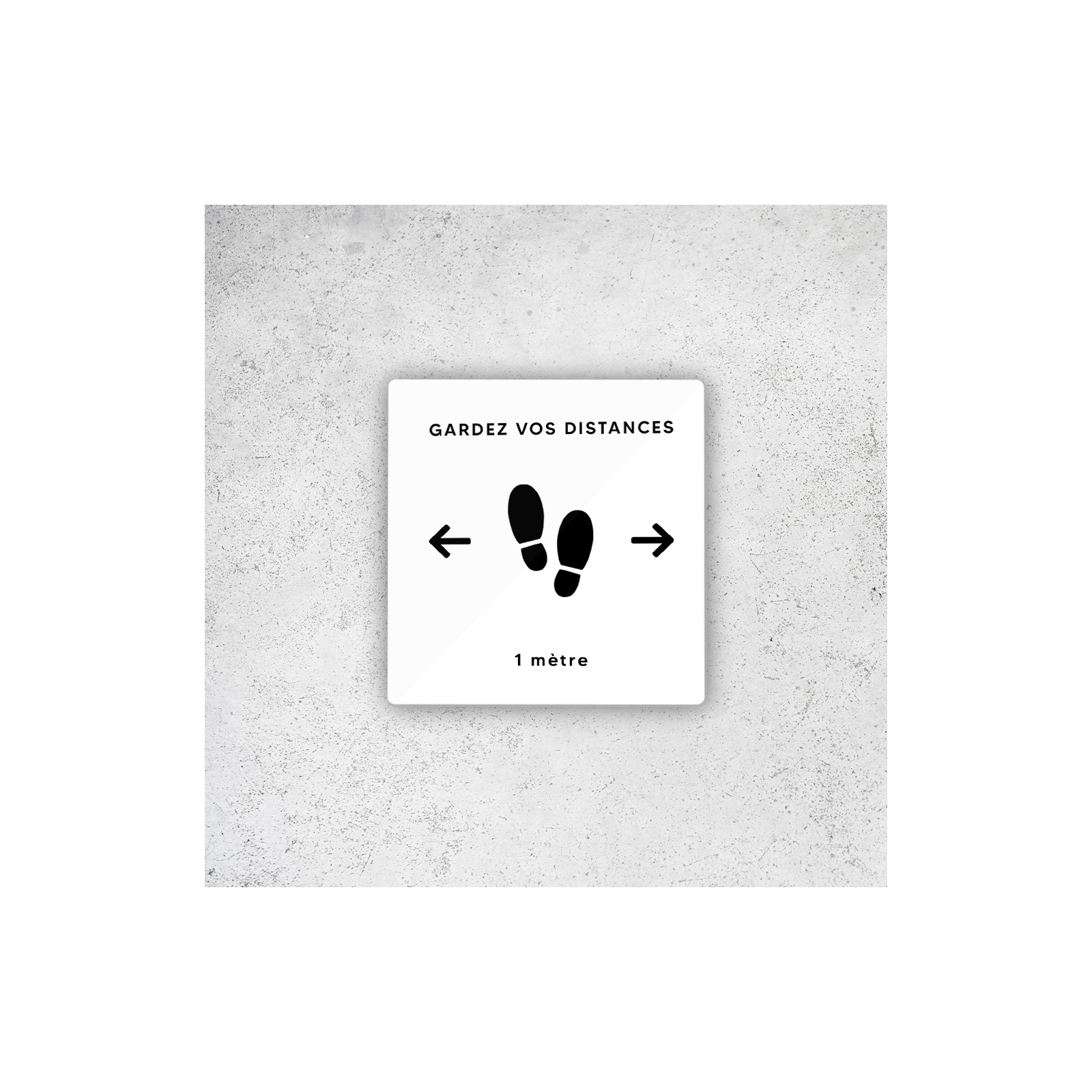 Acheter Pictogramme Gardez vos Distance - decoho.com