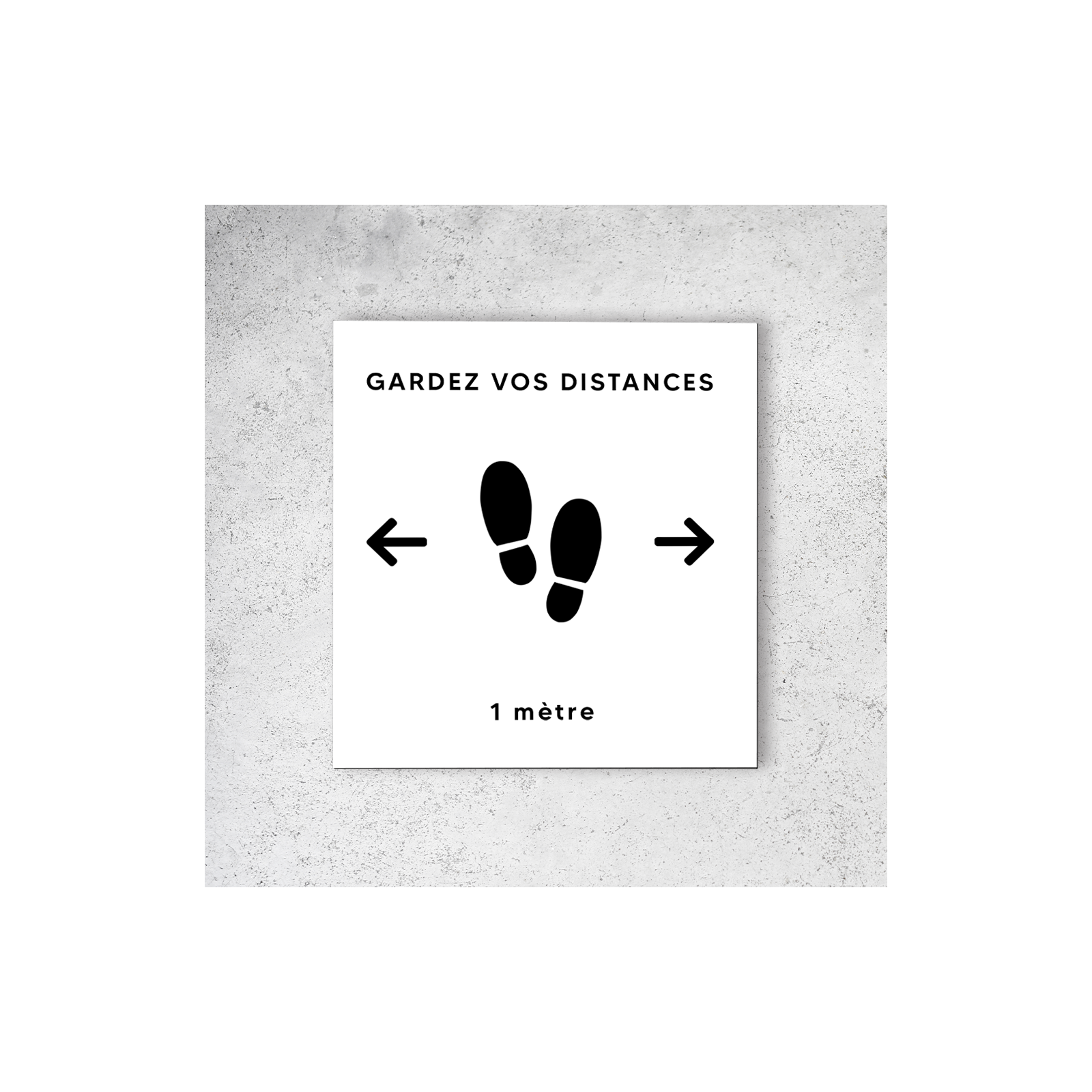 Acheter Pictogramme Gardez vos distances - decoho.com
