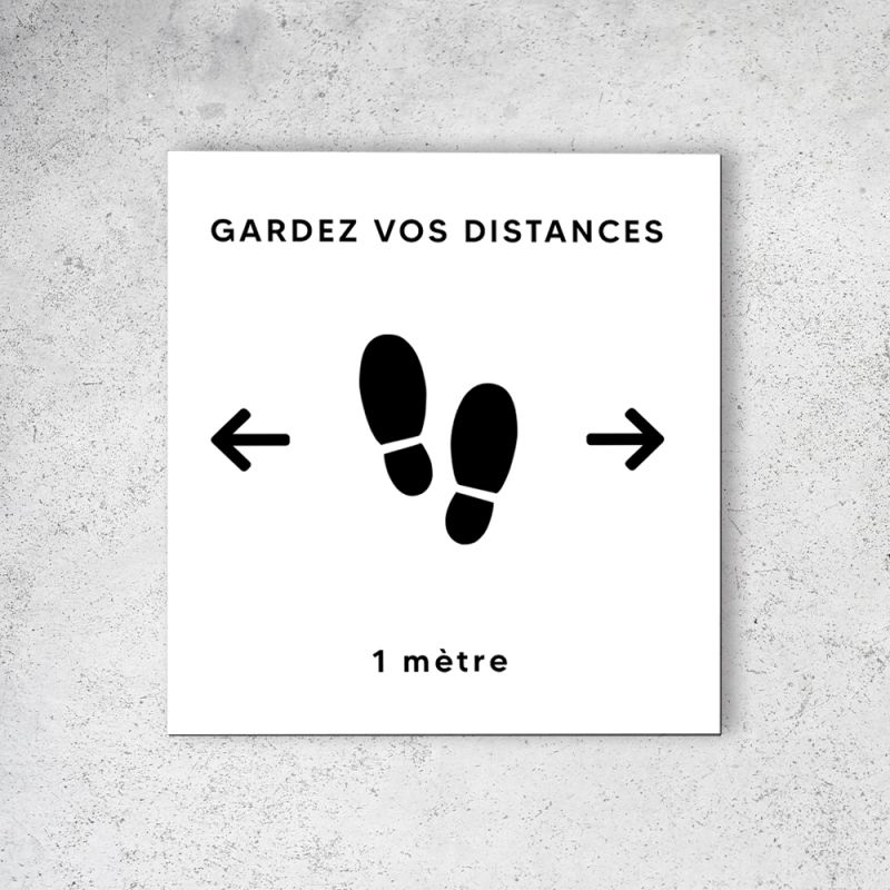 Acheter Pictogramme Gardez vos distances - decoho.com
