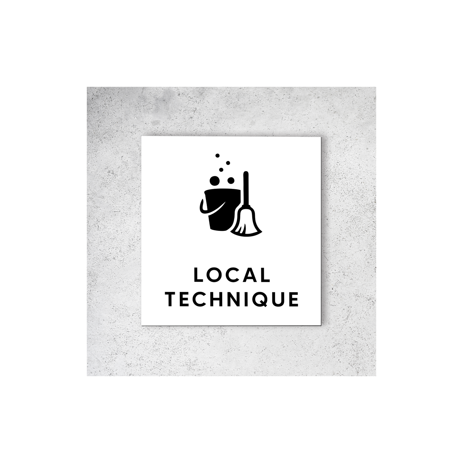 Acheter Pictogramme Local Technique - Dibond | decoho.com