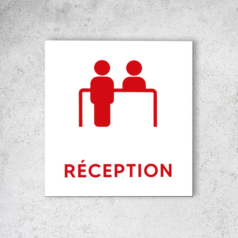 Acheter Pictogramme Réception - Dibond | decoho.com