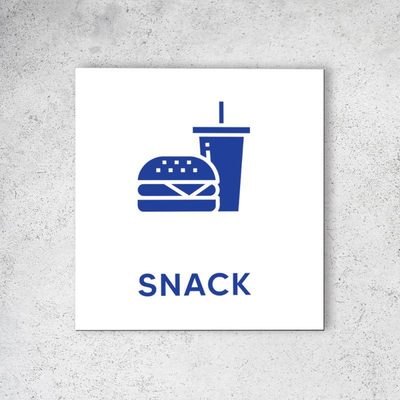 Acheter Pictogramme Snack 20x20 cm - Decoho | decoho.com
