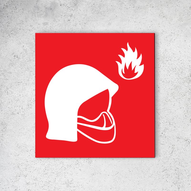 Panneau 20 x 20 cm Lutte incendie - Modèle Équipement d'incendie