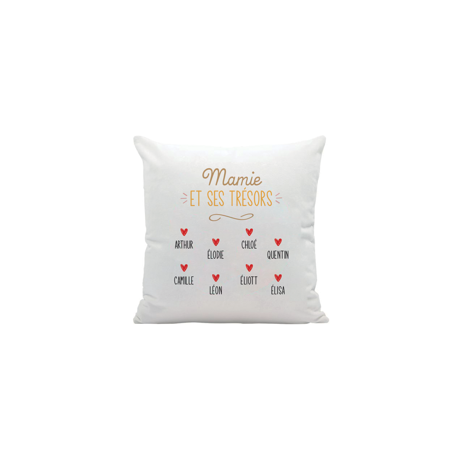 Personalized decorative cushion for grandma | Custom it