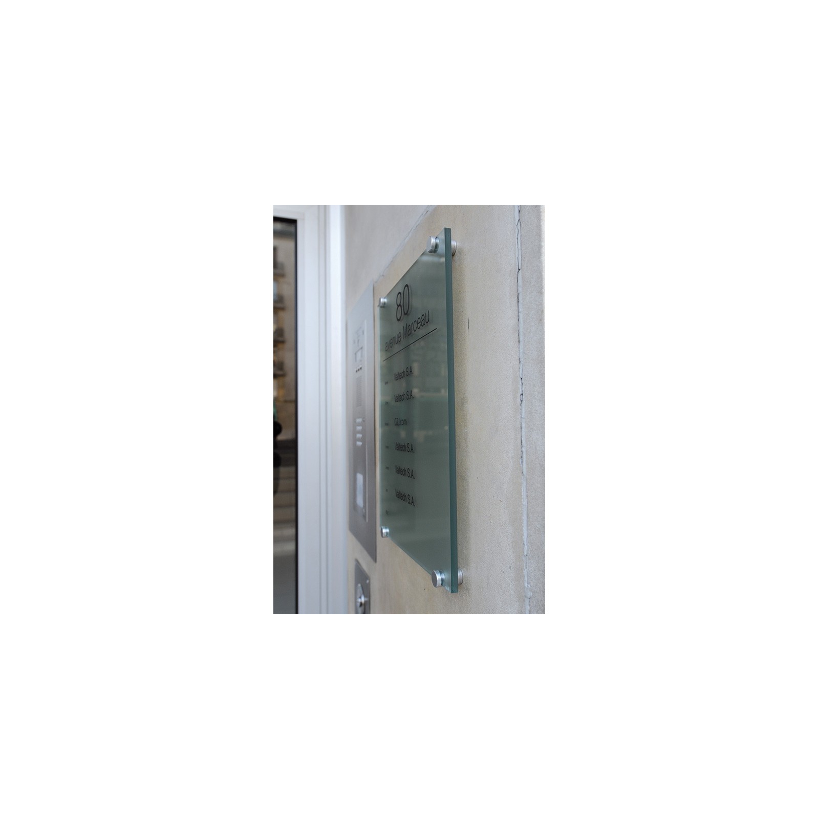 Fixation Murale Fendue FIXF1 - Entretoise Qualité Supérieure