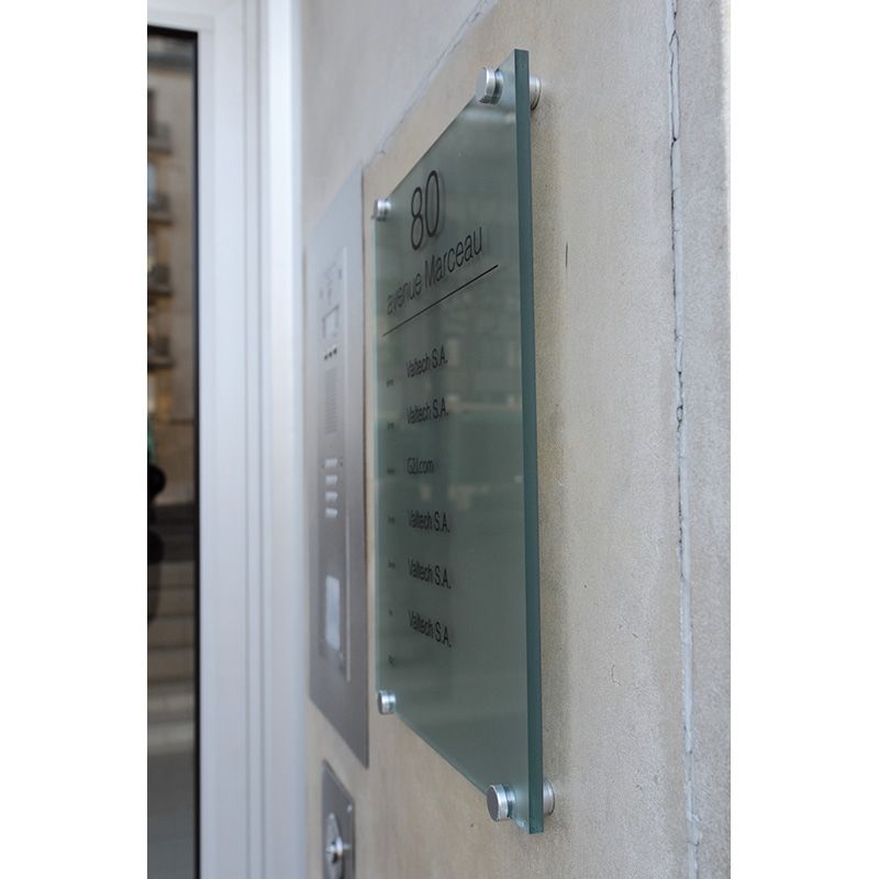 Fixation Murale Fendue FIXF1 - Entretoise Qualité Supérieure