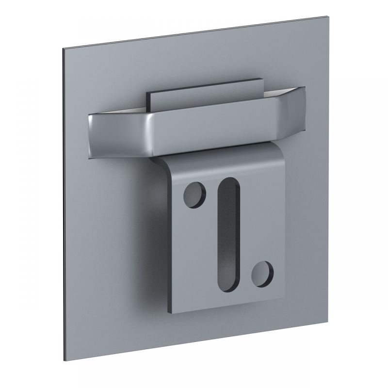Support mural pour plaque et attache Dibond