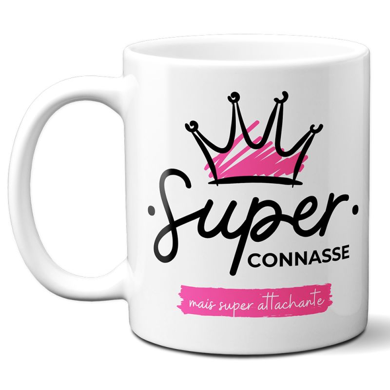 Cadeau Femme Rigolo : Le Mug Super Connasse