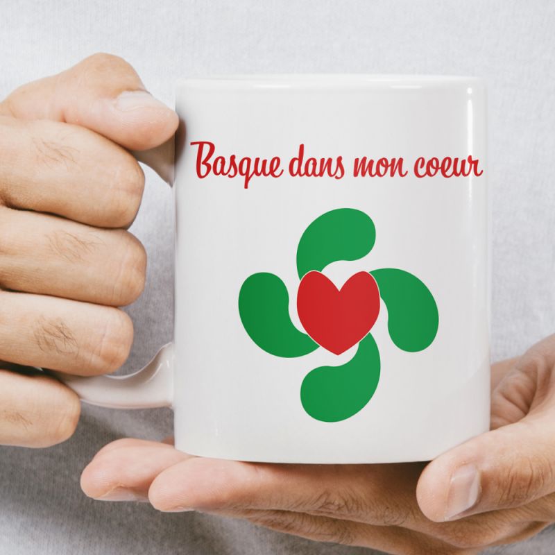 Mug région Basque | 14,90 € seulement