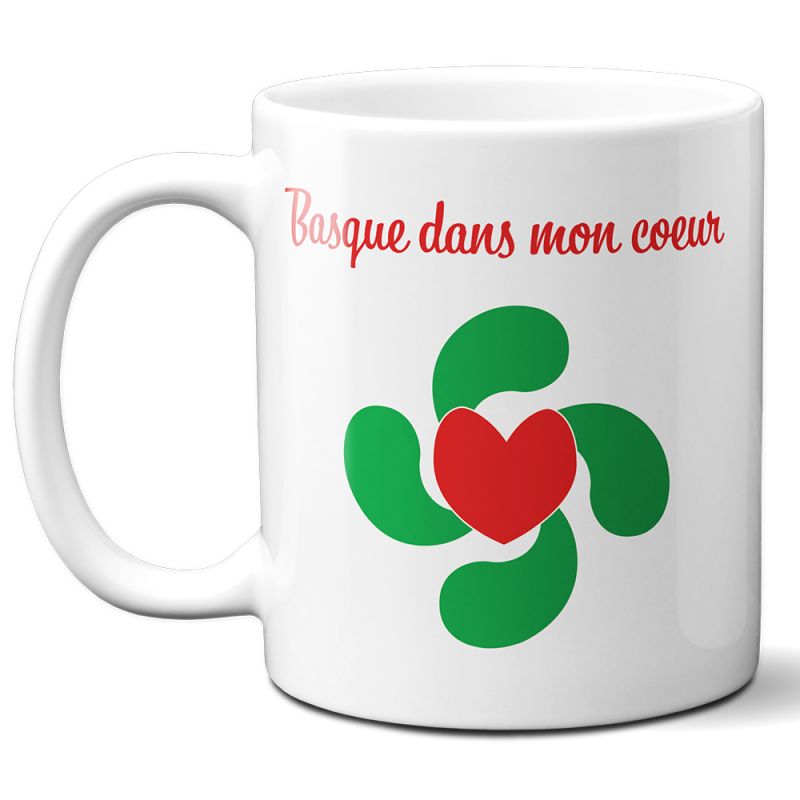 Mug région Basque | 14,90 € seulement