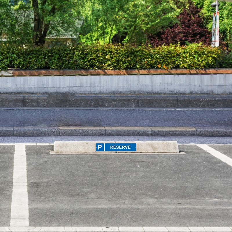 Panneau "Parking Réservé" - Signalétique extérieure