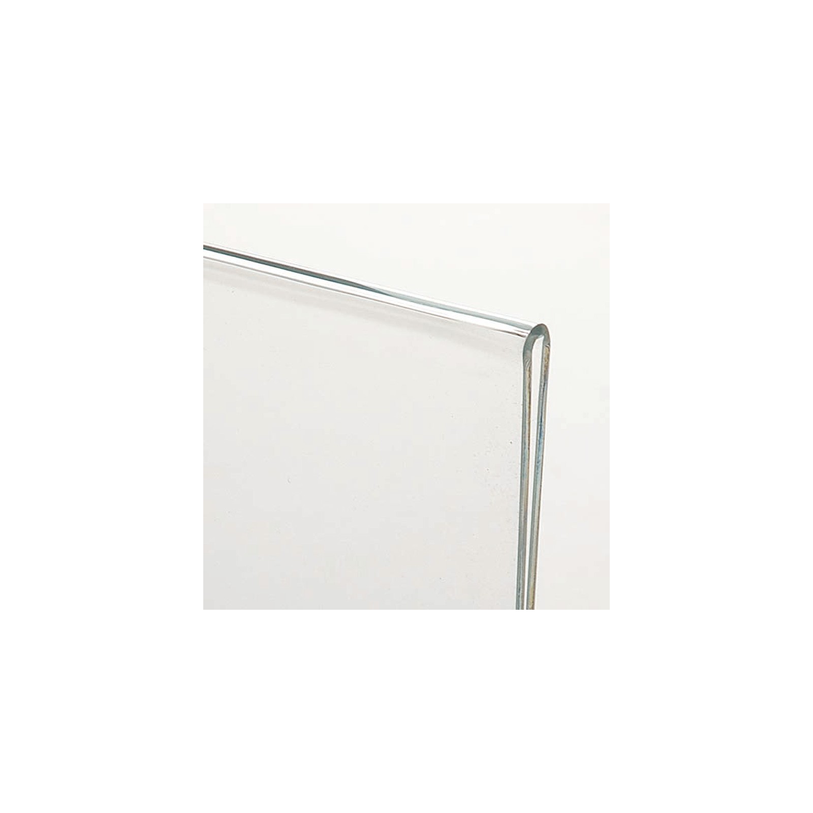 Porte menu de table restaurant plexi L