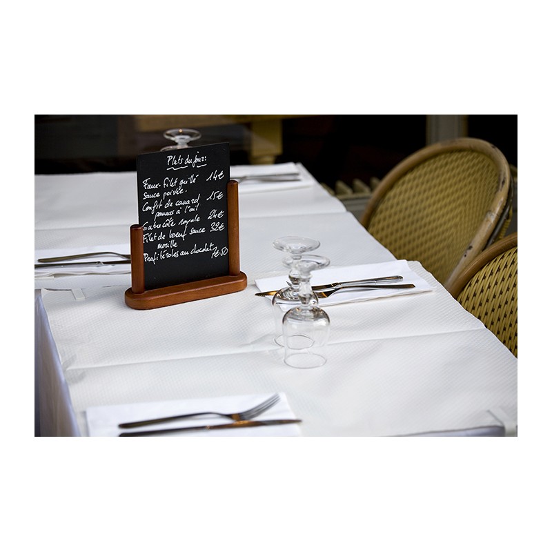 Elegant ardoise de table