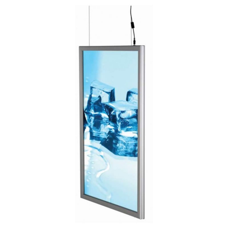 cadres lumineux LED pour affichage vitrine ou affichage mural