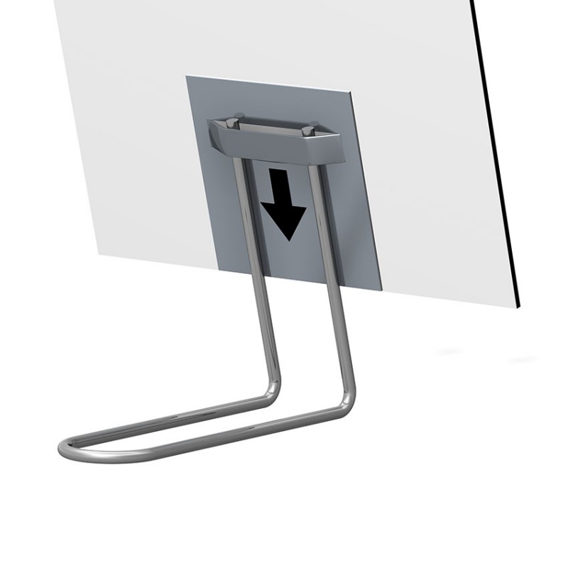 Support de table pour attache - plaque Dibond