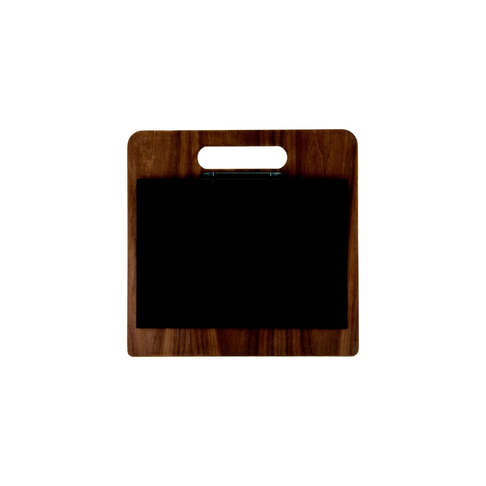 Porte menu classeur A4 noyer pour hôtel restaurant brasserie