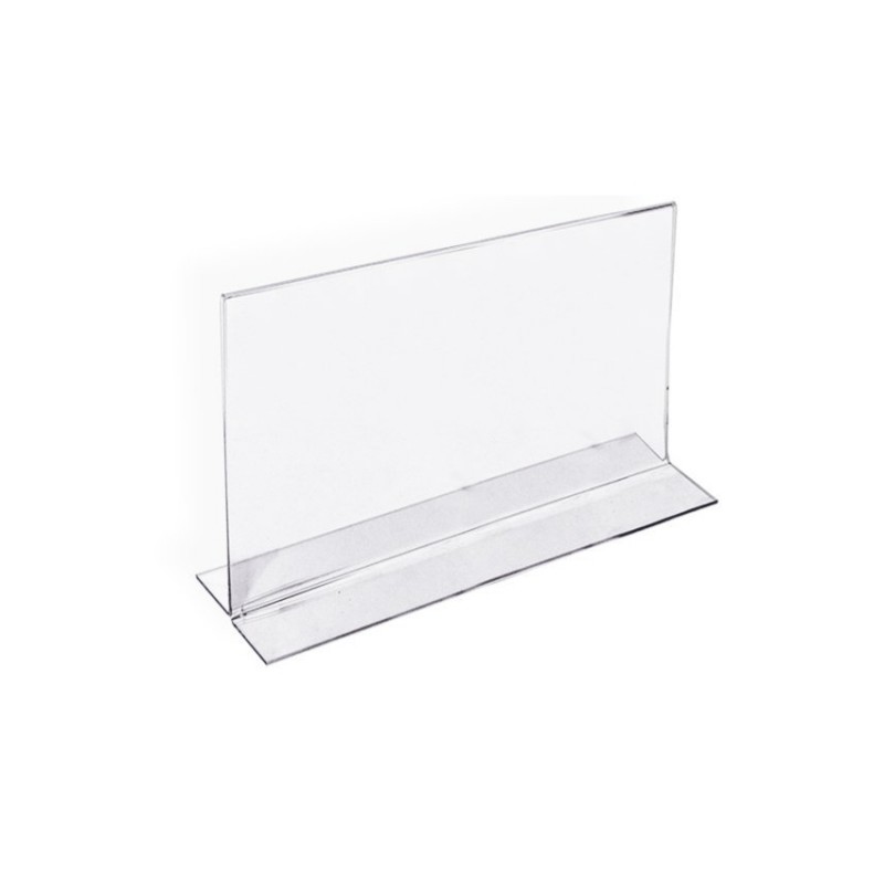 Présentoir / porte menu de table A4 paysage pour table comptoir ...