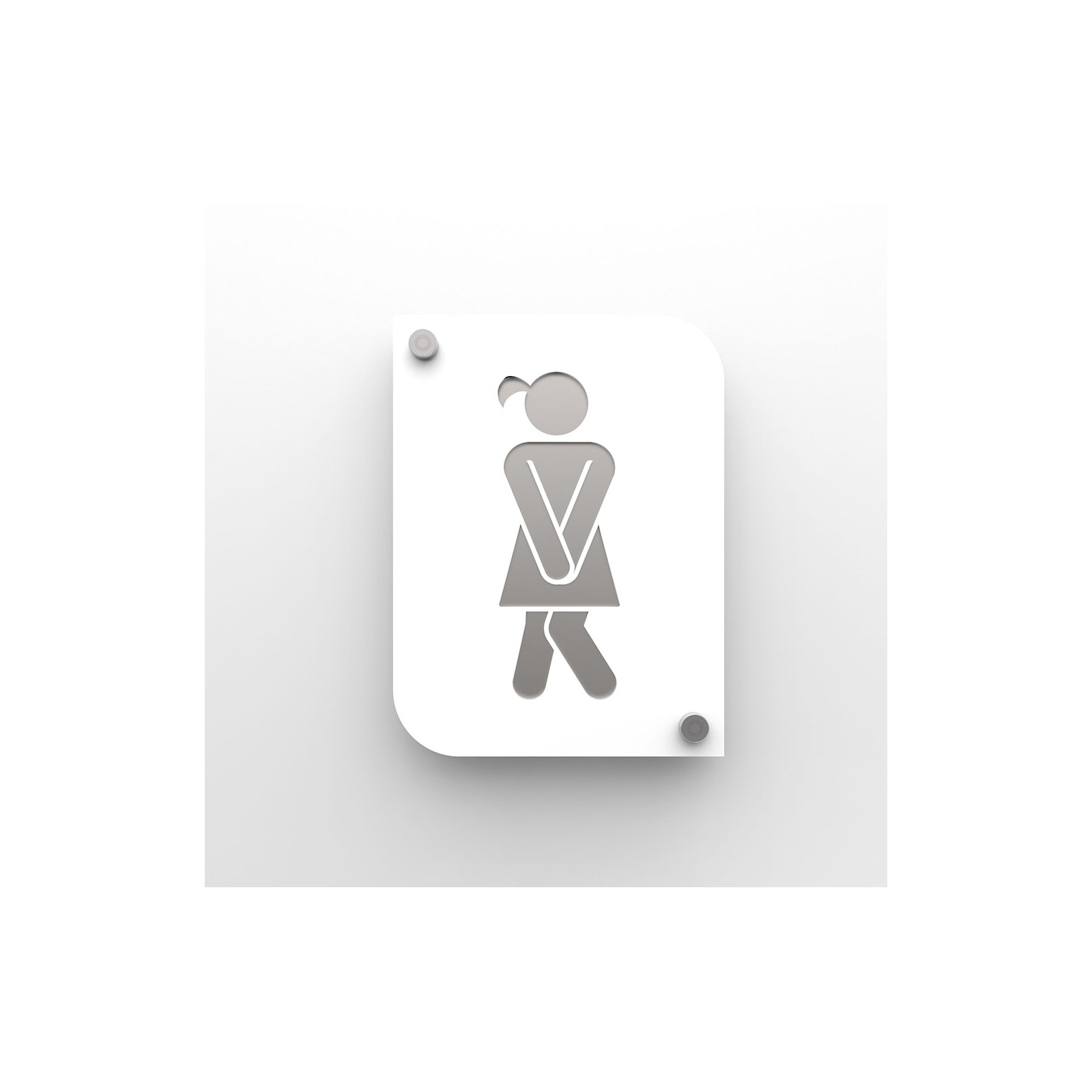 Achetez des Pictogrammes Toilettes Design & Résistants – Decoho