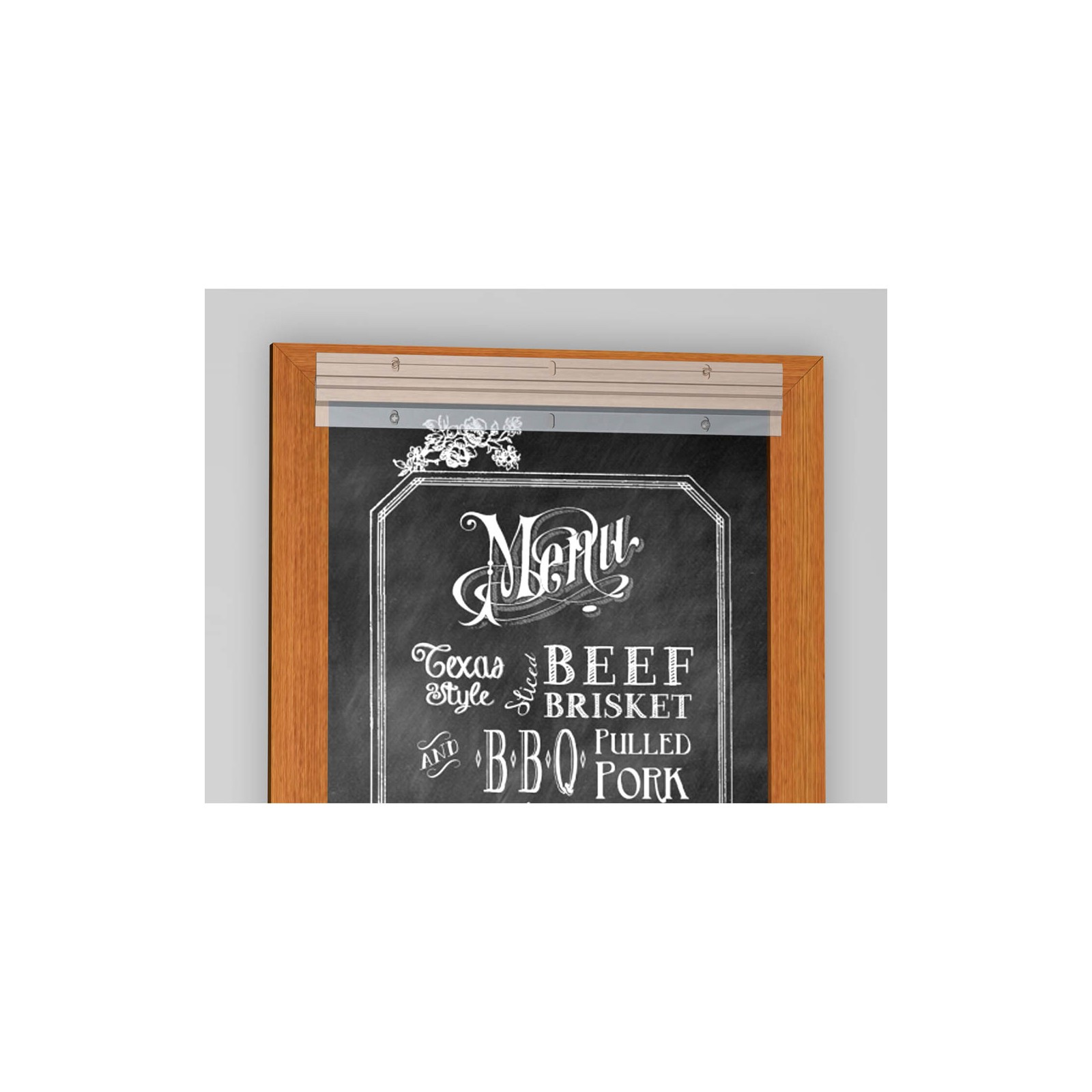 Fixation murale système Z-BAR aluminium - longueur 600 mm