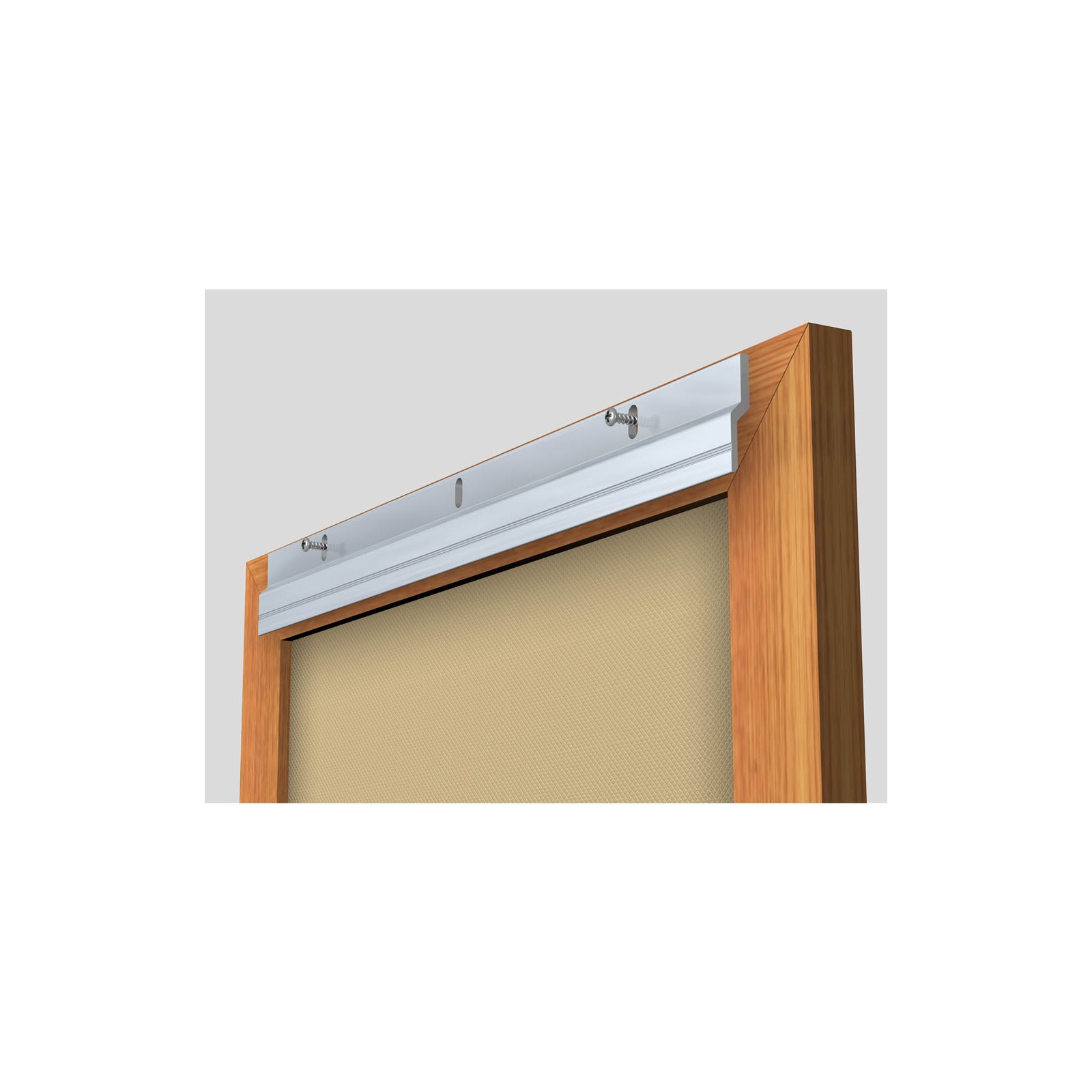 Fixation murale système Z-BAR aluminium - longueur 600 mm