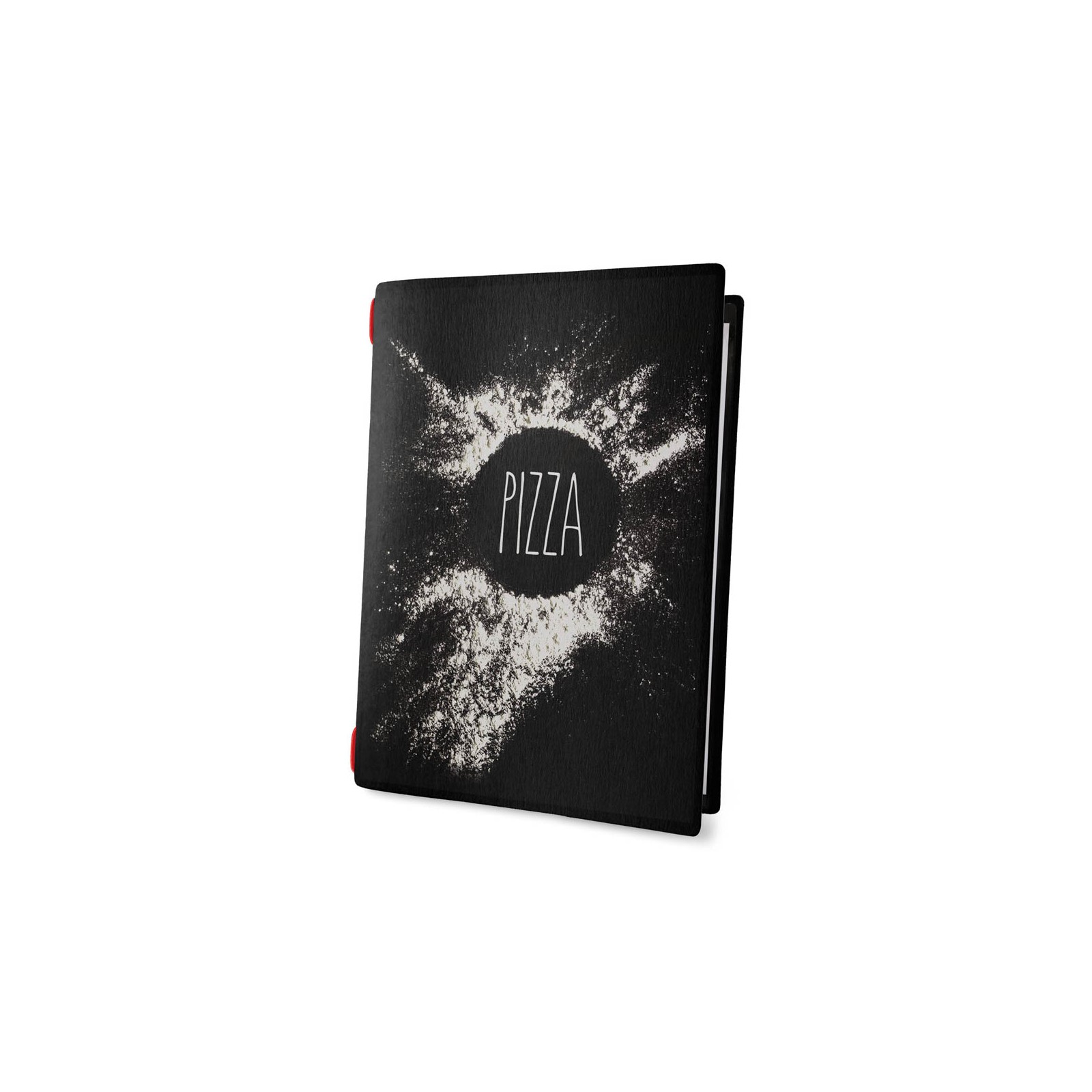 Protège menu format A4 design couleur noir "NETTUNO" 1 insert modèle ...