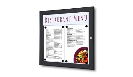 Porte Menu Restaurant - Porte Menu Éclairé